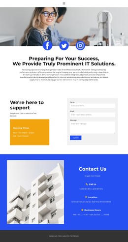 Four of the team - CSS Template by Nicepage