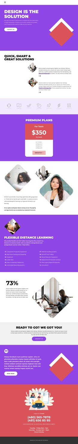 120 Landing Page HTML Templates | Nicepage