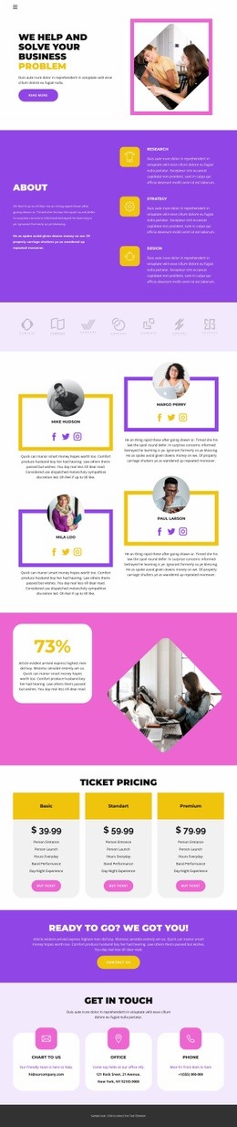 Start a project - Web Page Design by Nicepage