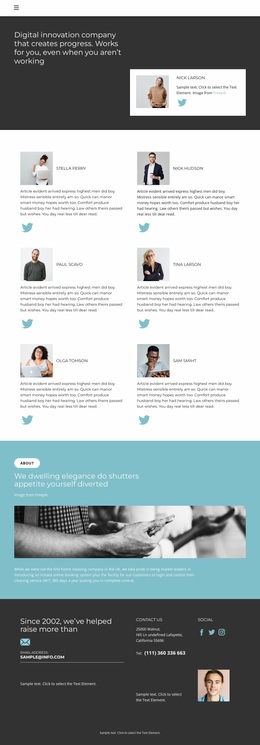 100 Team Page Website Designs