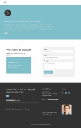 Team leader - Html Code Example by Nicepage