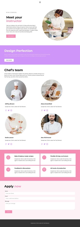 500 Food & Restaurant One Page Templates