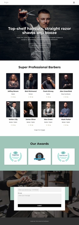 Awards Website Templates | Nicepage