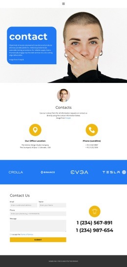 24/7 customer support - Web Page Design by Nicepage