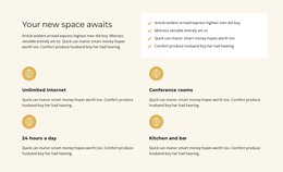 Four developments - Website Mockup by Nicepage