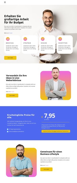 Das ist die beste Richtung HTML-Vorlage