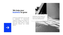 Direction in business - CSS Template by Nicepage