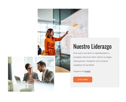 El liderazgo, la cultura y las capacidades - Plantilla HTML5 por Nicepage