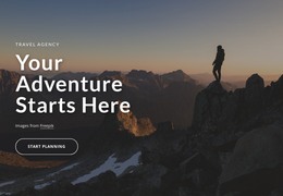Unique trip around the world - HTML Template by Nicepage