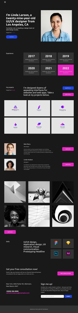 Career Development - Website Template by Nicepage