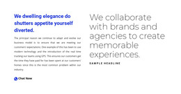 Text block with title - Website Mockup by Nicepage