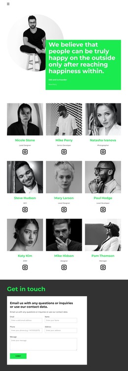 Powerful automation - HTML Template by Nicepage