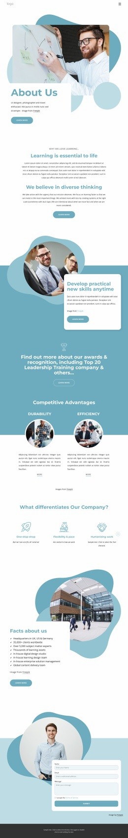 Understanding leadership - Web Page Design by Nicepage