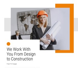 Innovative building solutions - Web Page Design by Nicepage