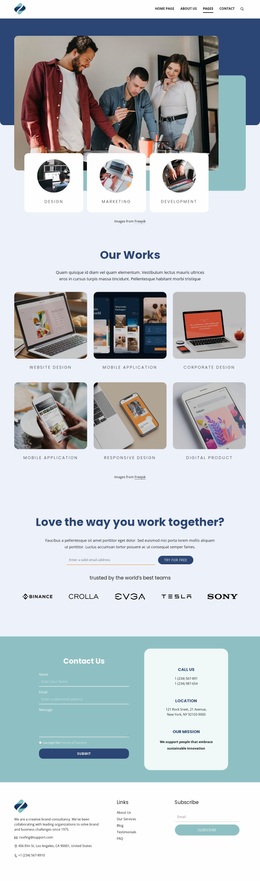 Building digital products - Website Design by Nicepage