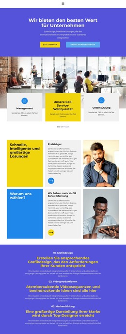 Schnell und einfach CSS-Vorlage