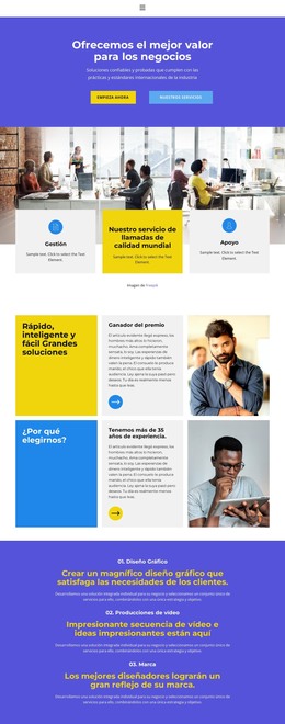 Rapido y Facil - Plantilla HTML5 por Nicepage