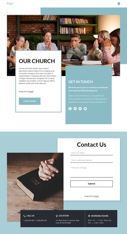 Real people finding real hope Wix Template Alternative