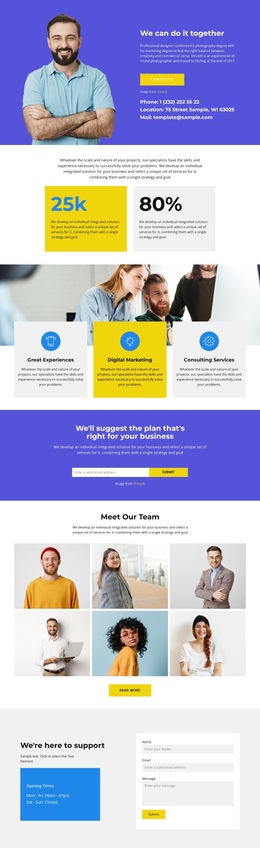 Integrated solution - HTML5 Template by Nicepage