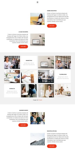 Completaron sus proyectos - Plantilla HTML5 por Nicepage