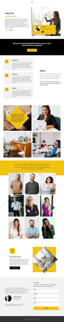 Thanks for your attention - CSS Template by Nicepage