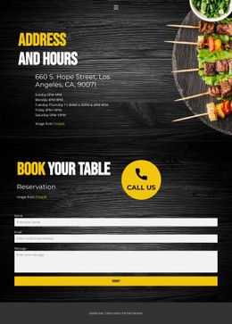 920 Food & Restaurant CSS Templates | Nicepage