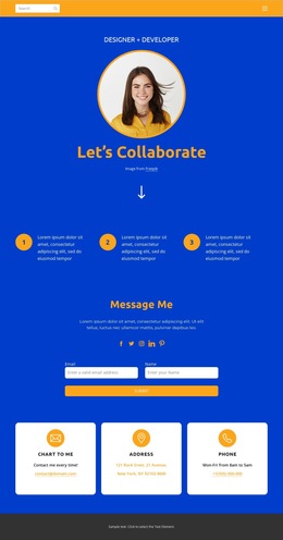 Developing excellence in service design - HTML5 Template by Nicepage