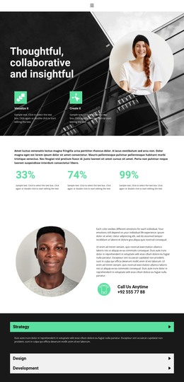 Versatile approach - Website Template by Nicepage