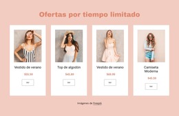 Lista de productos Plantillas HTML | Nicepage