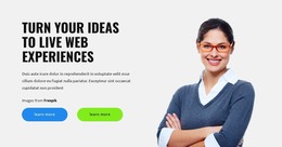 Ideas for development - Website Template by Nicepage
