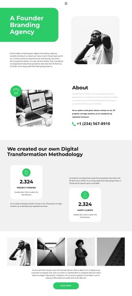 Setting up the work - Website Template by Nicepage