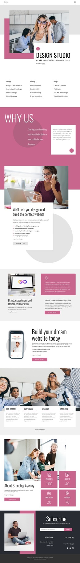 Web developer portfolio HTML Template