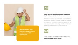 Two stages of preparation - Website Mockup by Nicepage