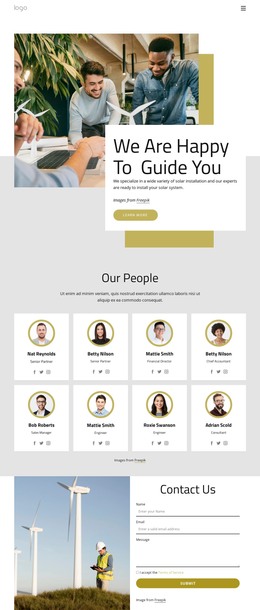 Quality solar panels - Website Template by Nicepage