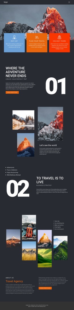 Planning Your Travel - Html Code Example by Nicepage