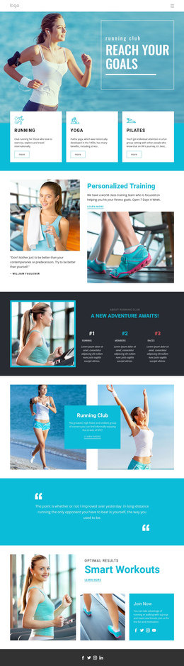 450 Sports One Page Templates