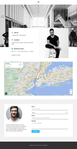Gallery with architecture design - HTML5 Template by Nicepage