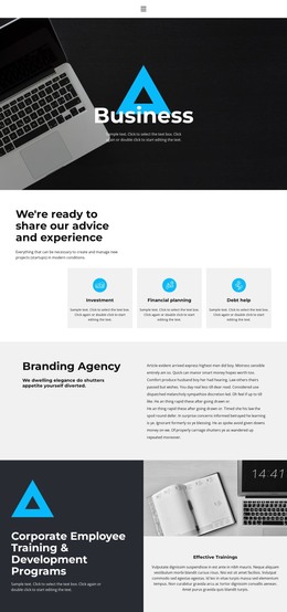 How to attract success - HTML Template by Nicepage