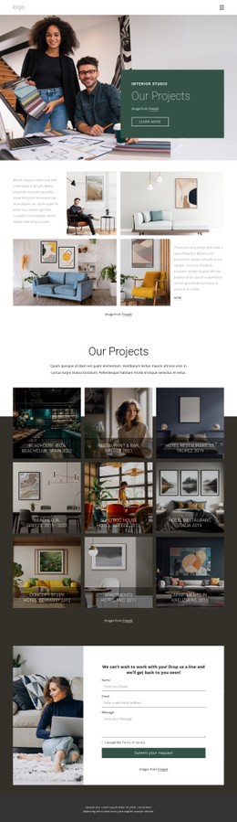 520 Interior CSS Templates | Nicepage