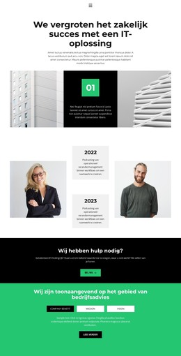 Het belangrijkste is het idee - HTML-sjabloon door Nicepage