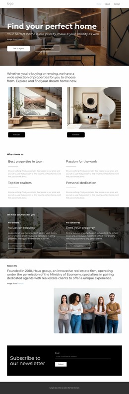 Valuation request - Website Mockup by Nicepage