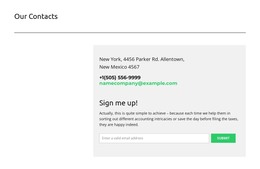 We're data driven - Template by Nicepage