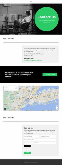 Our ad campaign service - Web Page Design by Nicepage