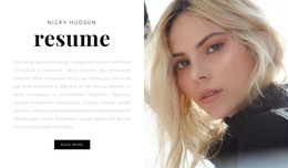 tell us about yourself - Html Code Example by Nicepage