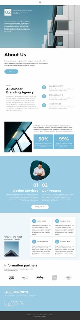 We create designs from scratch - Homepage Design by Nicepage