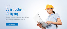We scrutinize building plans - HTML5 Template by Nicepage