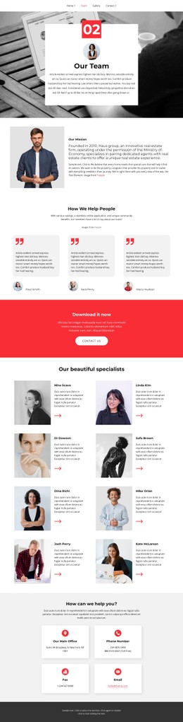 Ministerio CSS Templates | Nicepage