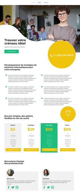 Setting up all processes - Modèle HTML par Nicepage