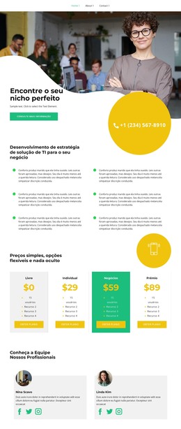 Setting up all processes - Modelo de site por Nicepage