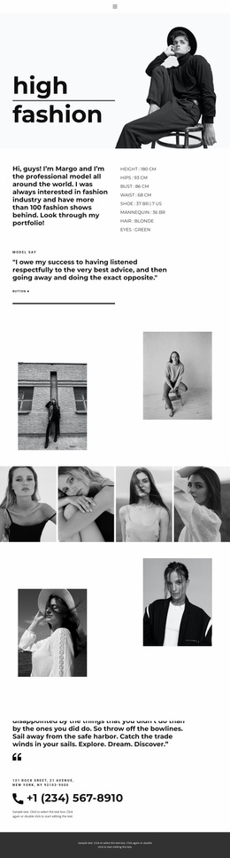 1110 Fashion & Beauty Website Designs | Nicepage